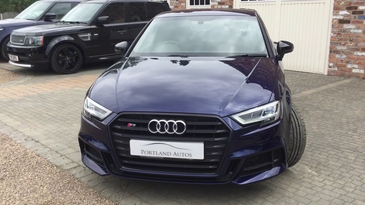 AUDI S3 SPORTBACK TFSI QUATTRO BLACK EDITION FOR SALE IN NAVARRA BLUE ...