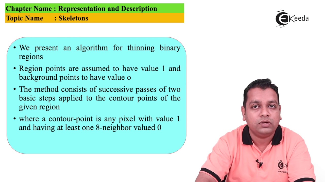 Skeletons - Morphological Image Processing - Image Processing - YouTube