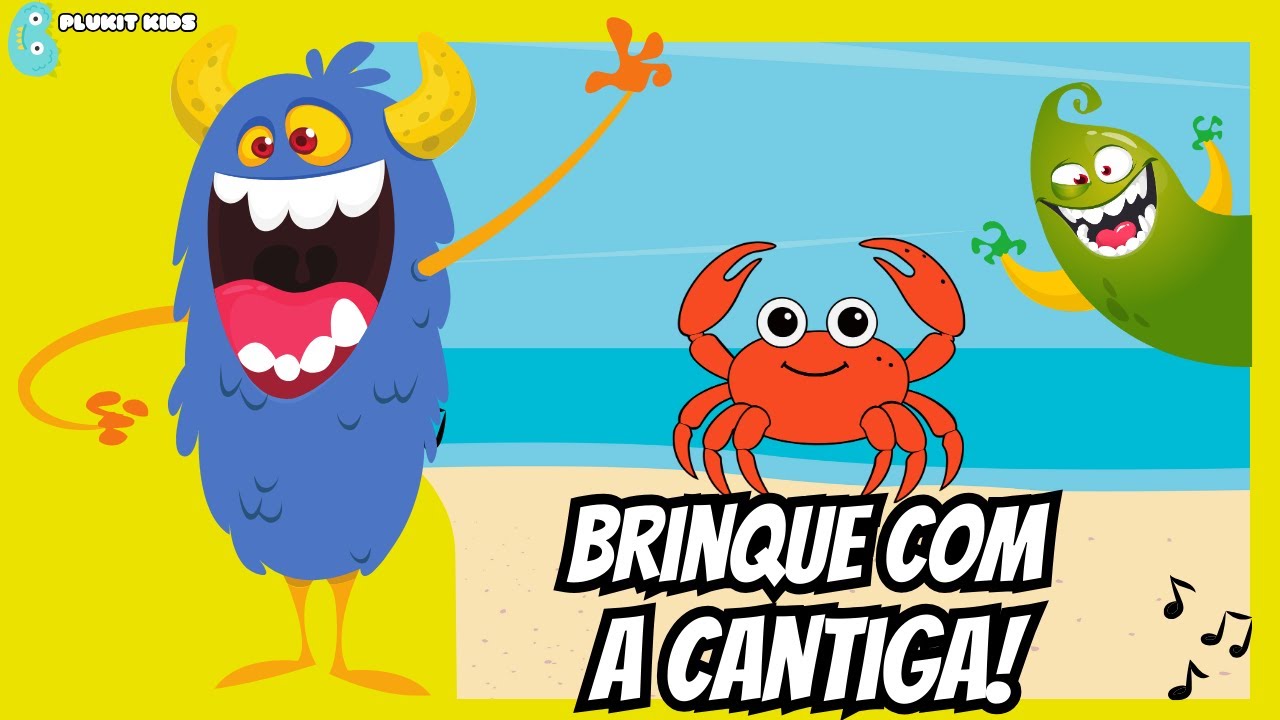 Cantiga de Roda Clássica: Roda, Roda, Roda, Caranguejo Peixe 🦀🎶 - YouTube