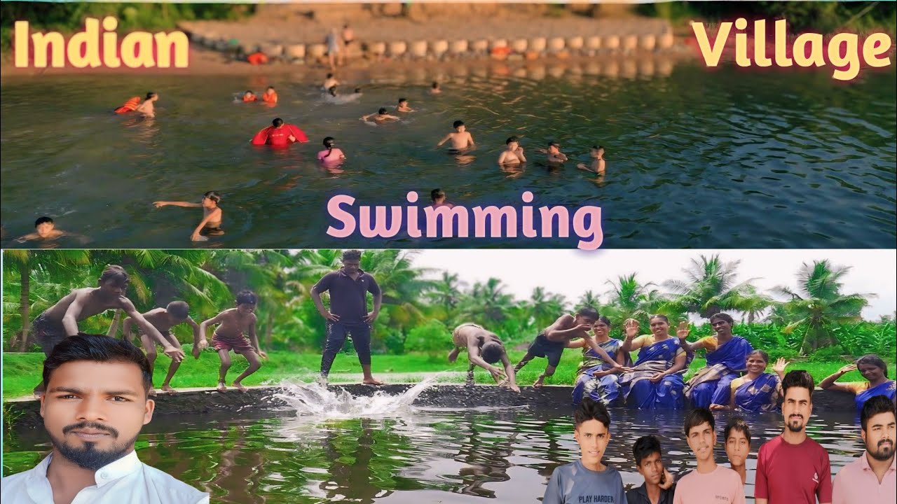 Indian Village Swimming pul, Indian deshi swimming pul, गांव का ...