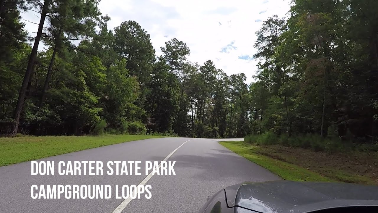 Don Carter State Park Campground Loops - YouTube
