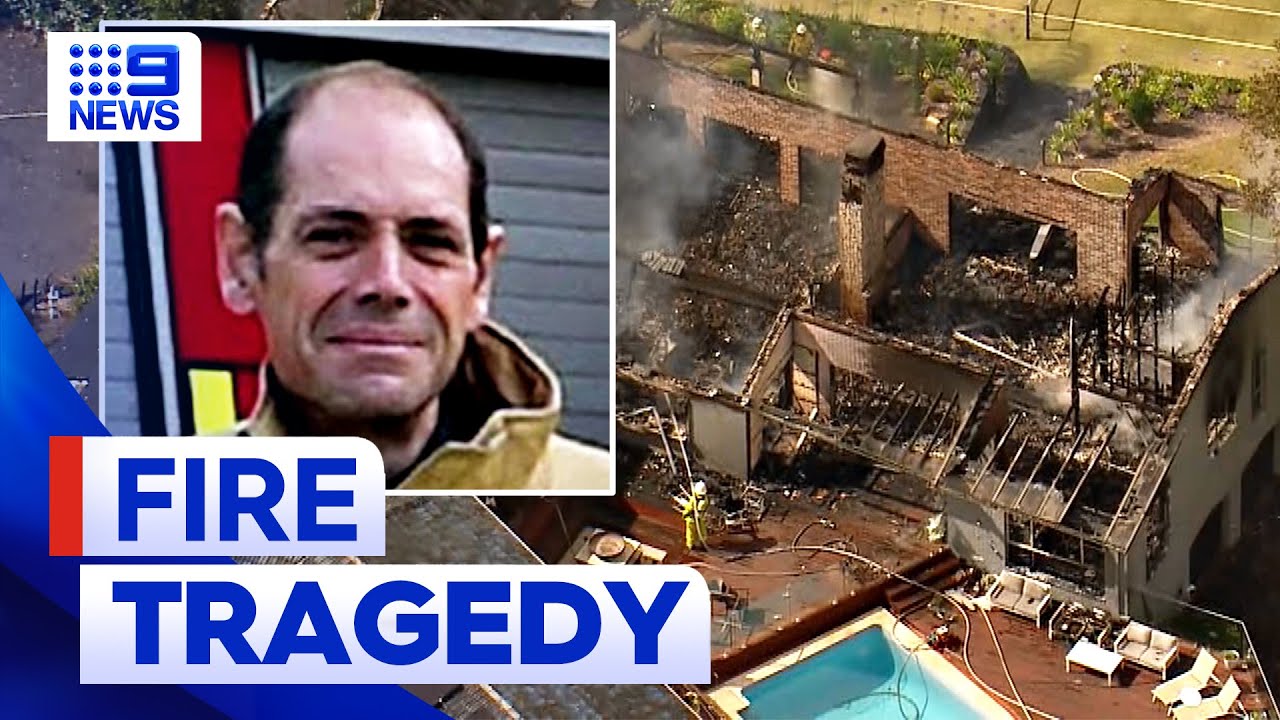Firefighter dies while extinguishing blaze at luxury Sydney home | 9 ...