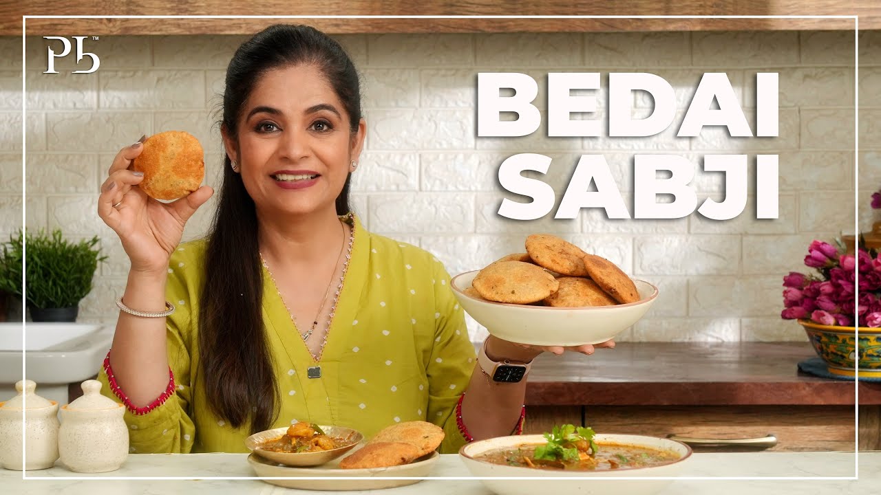 Bedai Sabji I आगरा की प्रसिद्ध बेड़ई सब्जी I Breakfast Recipes I Pankaj ...