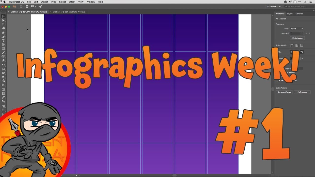 Infographic Tutorial Illustrator Beginner Training For 1