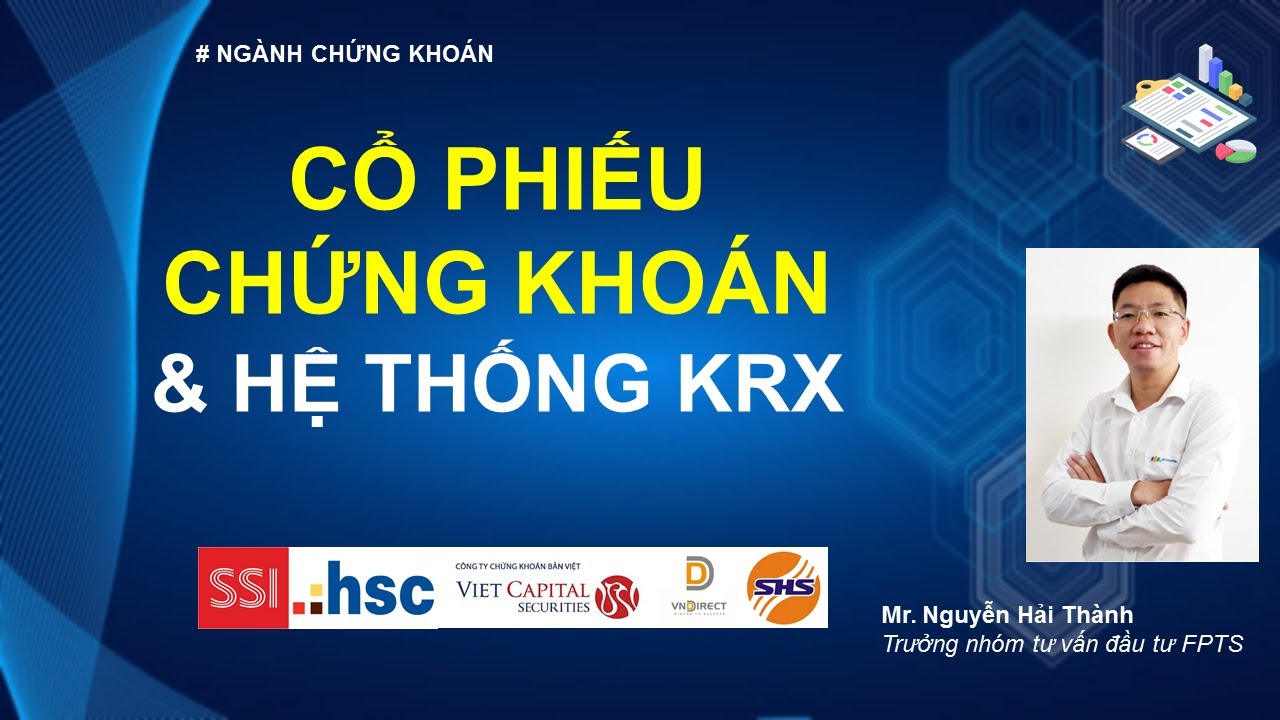 Cổ phiếu Chứng khoán & hệ thống KRX - YouTube