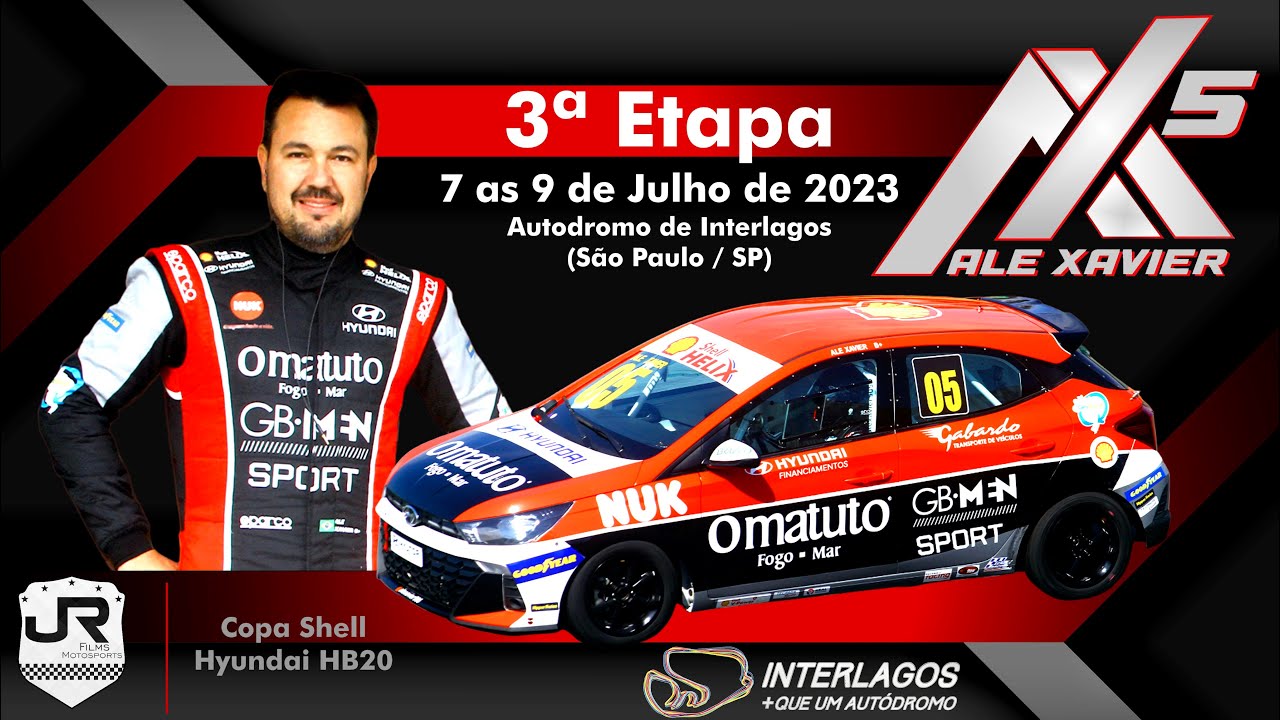 Ale Xavier - 3ª Etapa Copa Shell Hyundai HB20 2023 - YouTube