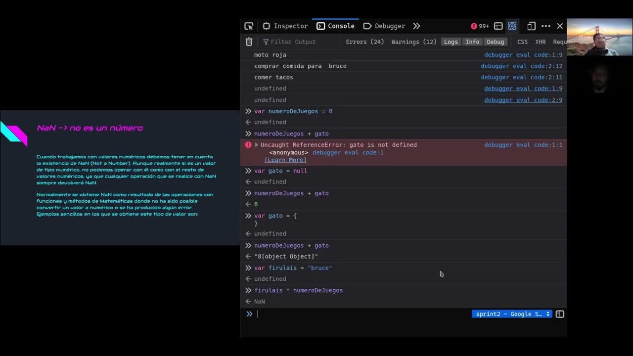 11.- "Evitando NaN: Manejo de Not a Number en JavaScript" - YouTube