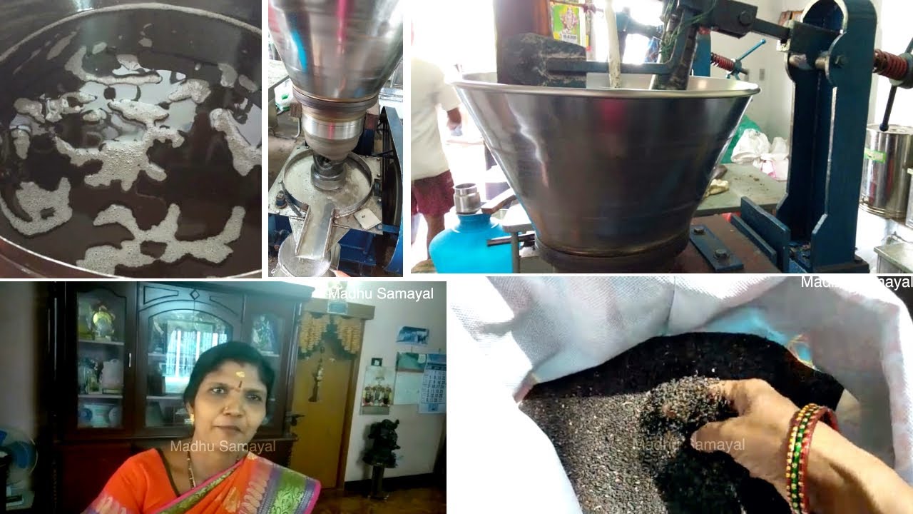 செக்கு எண்ணெய் மிக சுலபமா செய்யலாம் வாங்க/Chekku Oil Making Video - YouTube