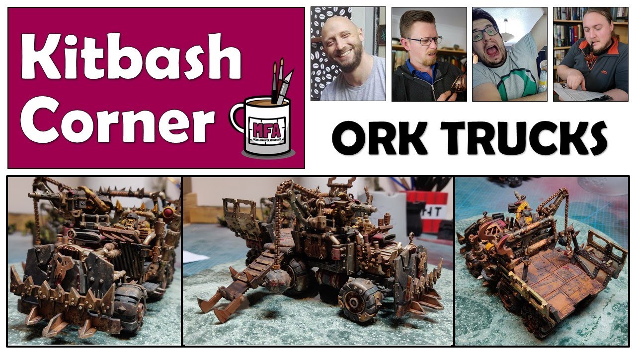 Warhammer 40k Ork Truck Kitbash Corner - Orktober Special - YouTube