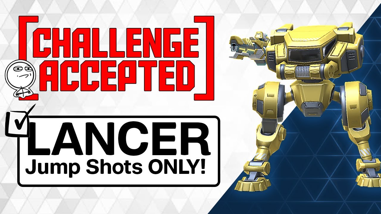 Lancer Jump Shots ONLY Challenge | Mech Arena - YouTube
