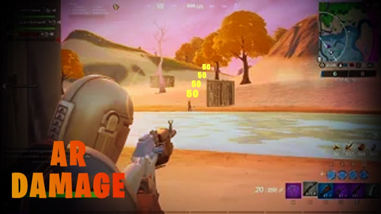 Damage AR weapon in Fortnite | Fortnite Season 15 quests | NaniOn20Fps ...