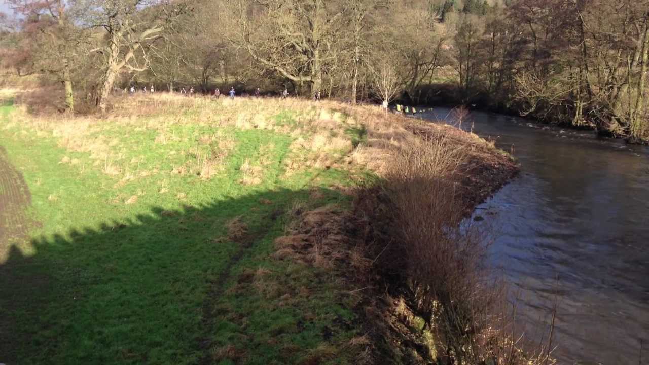 2013 New Year's Day Mappleton Bridge jump racers - YouTube