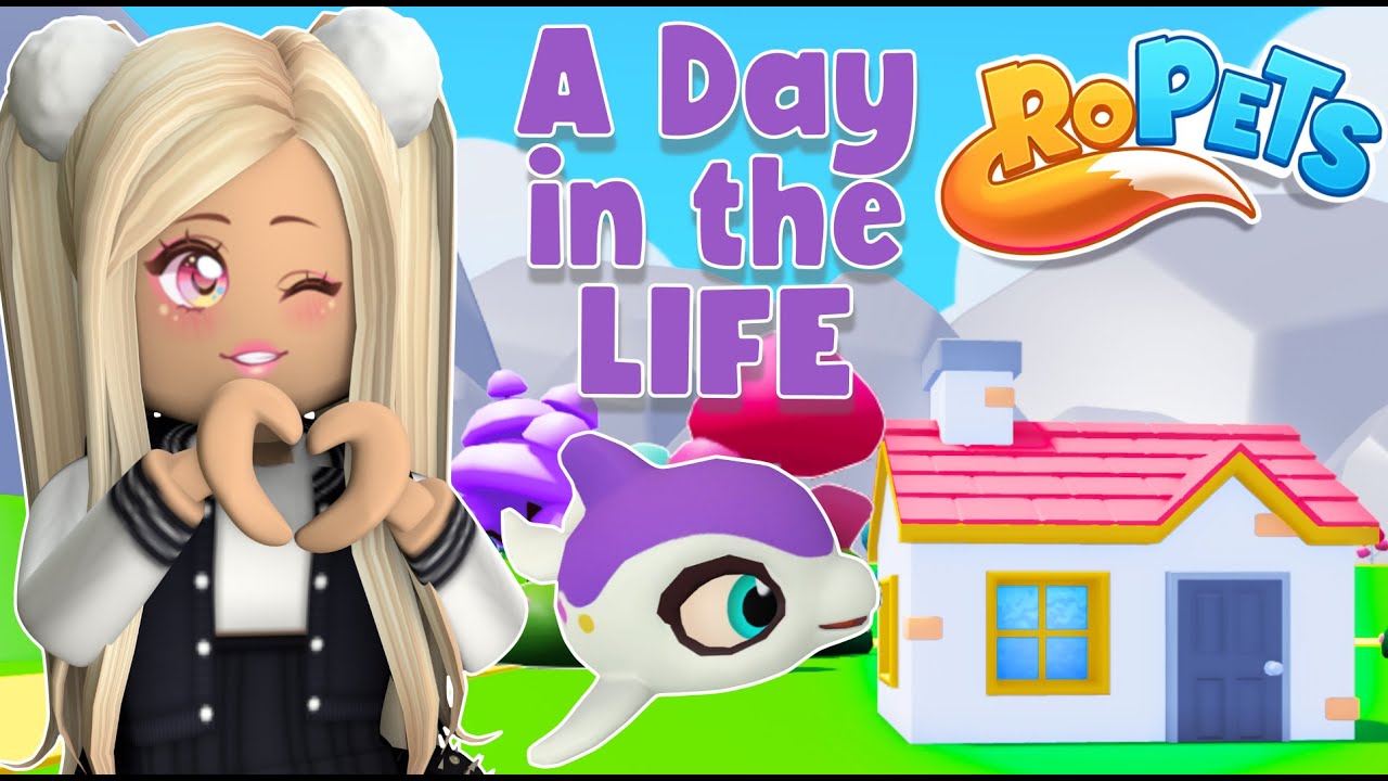 🐬 Day in the Life of a ROPETS Pet Mom! 🐬 Ropets Roblox - YouTube