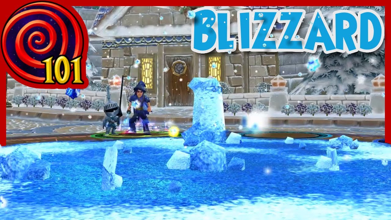 Wizard101: Blizzard Spell - YouTube