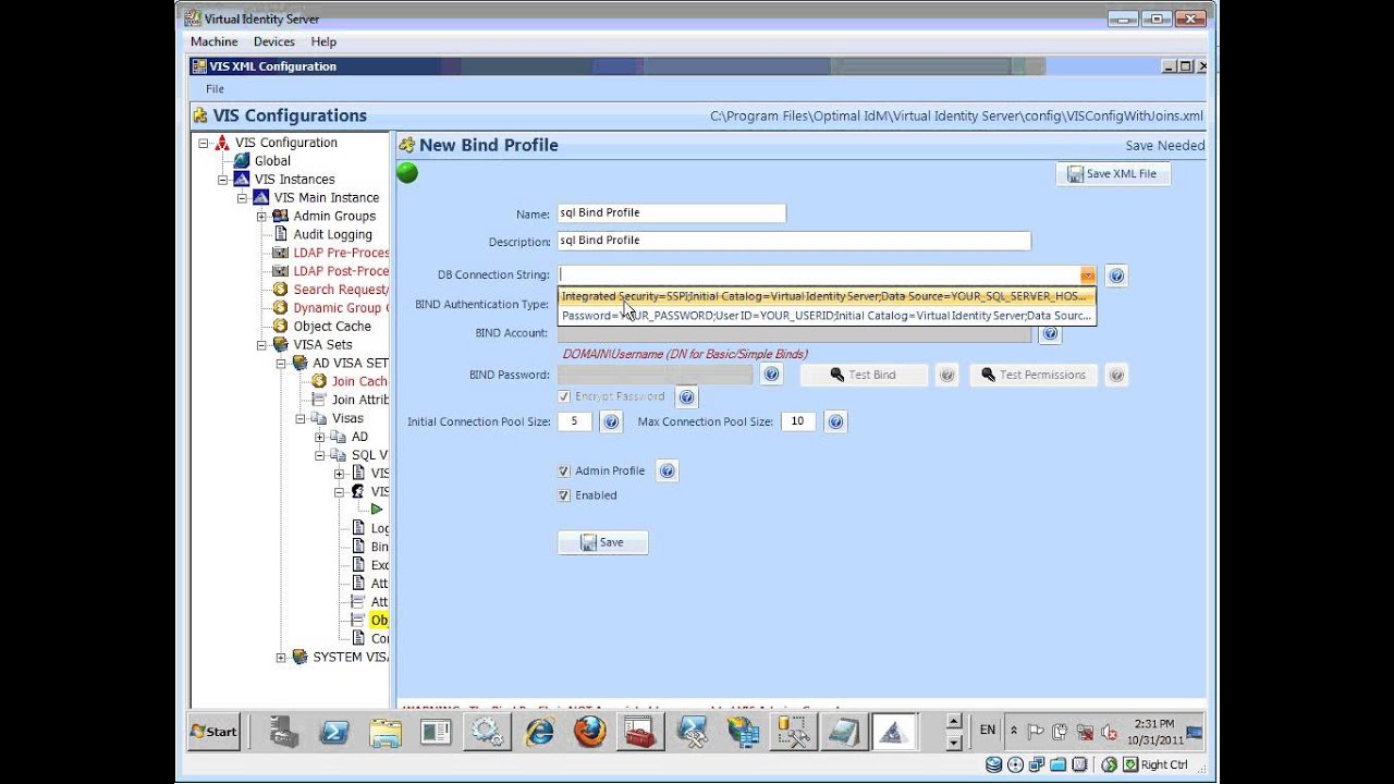 Optimal IdM's Virtual Identity Server - SQL Server Adapter (Part 1 ...