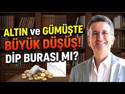 Altın ve Gümüşte Büyük Düşüş! Dip Burası mı?
