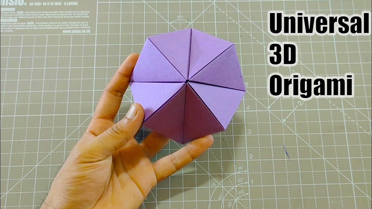 DIY Flexahedron Origami | Paper Craft | Origami - YouTube