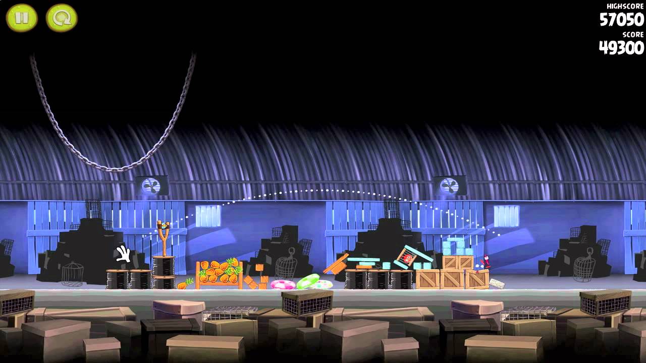 Angry Birds Rio: Level 1-7 how to get the Golden pineapple - YouTube