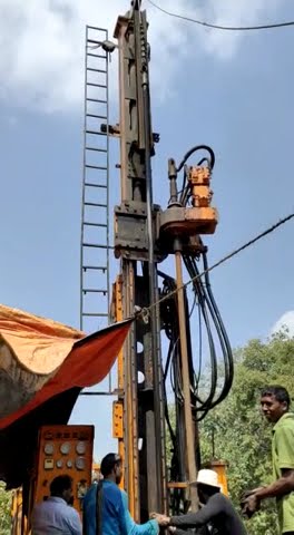 KDR Drilling rig operation - YouTube