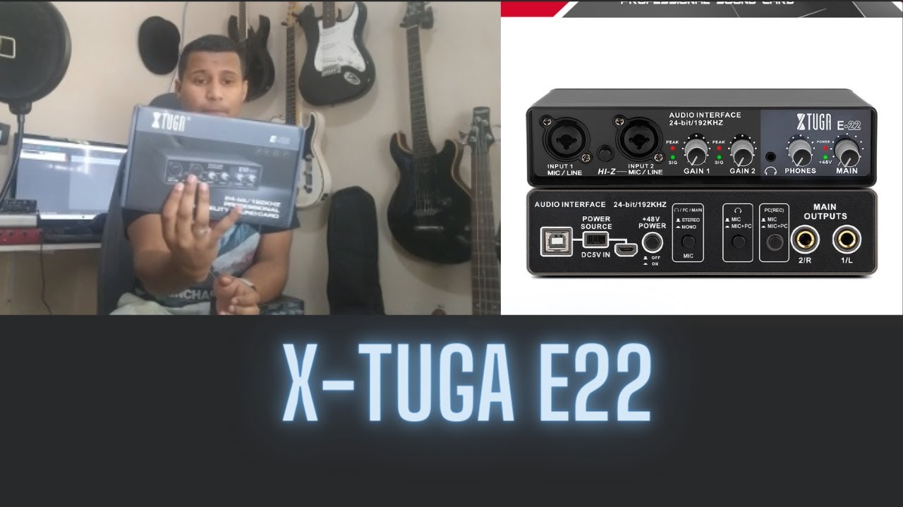 Jory Albuquerque - Review da interface de audio X-Tuga - YouTube