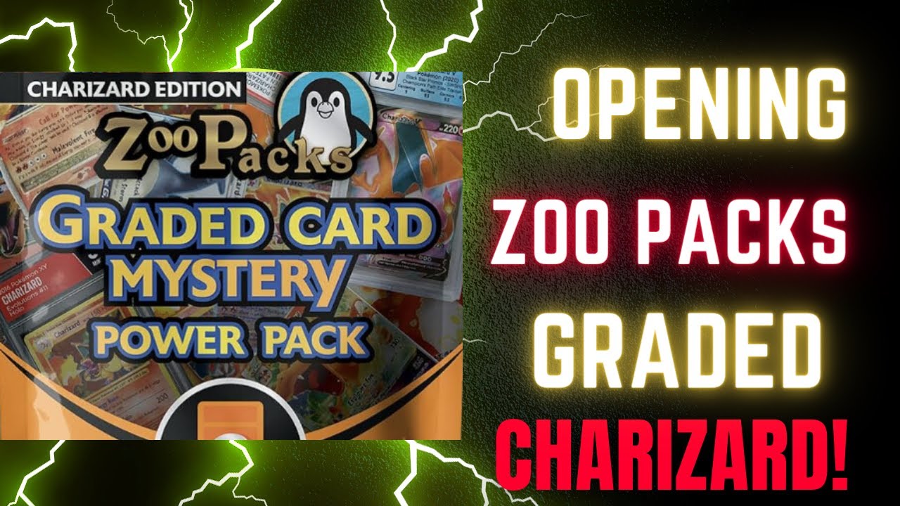 Pokémon TCG - Zoo Packs Mystery Graded Charizard - YouTube