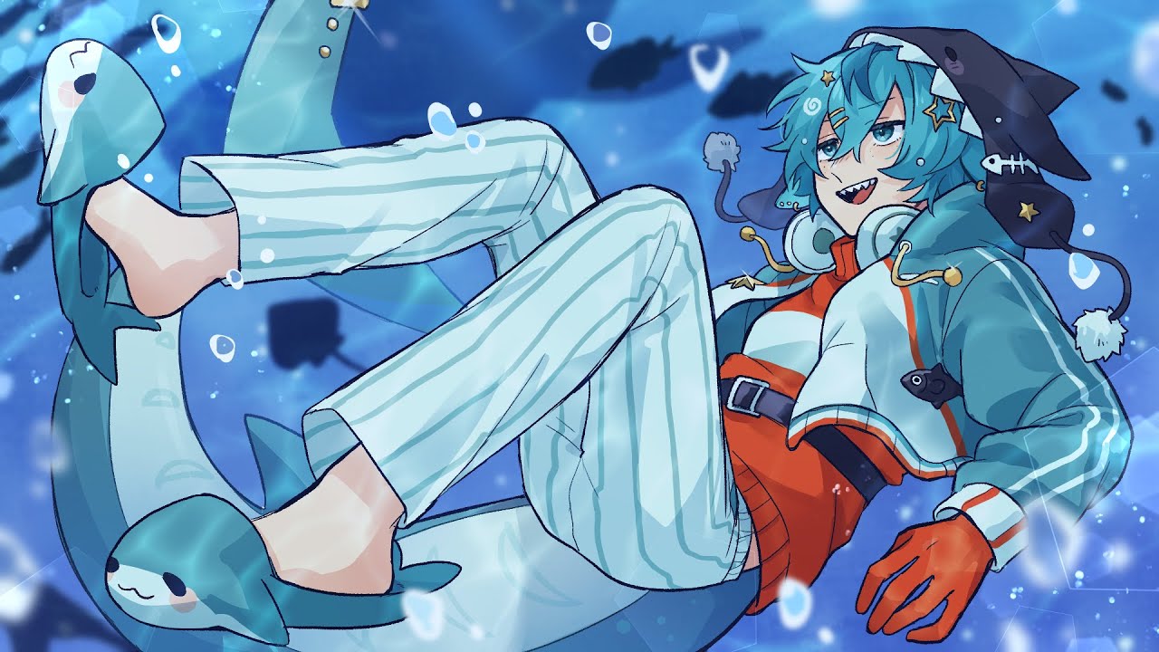 VTuber FinnCaspian Debut Highlights 🦈💙 - YouTube