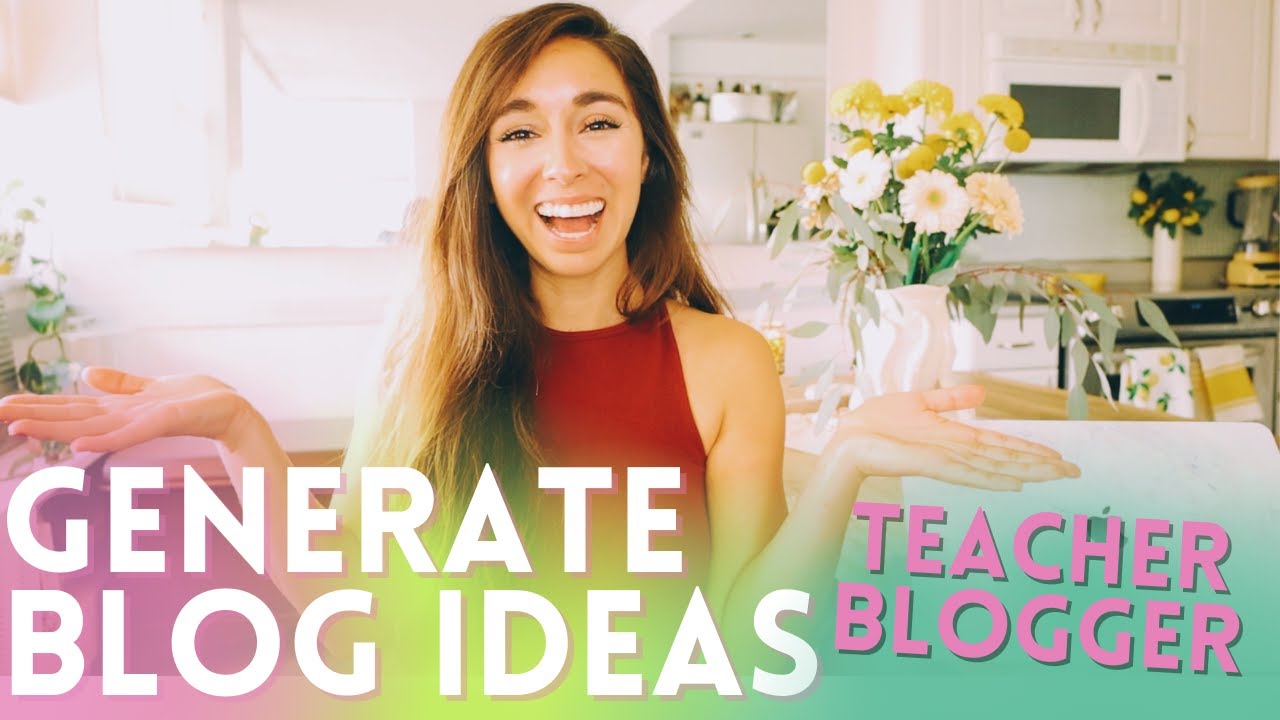 Teacher Blog ideas | Teacher Blogging Ideas | Teacher Marketing - YouTube