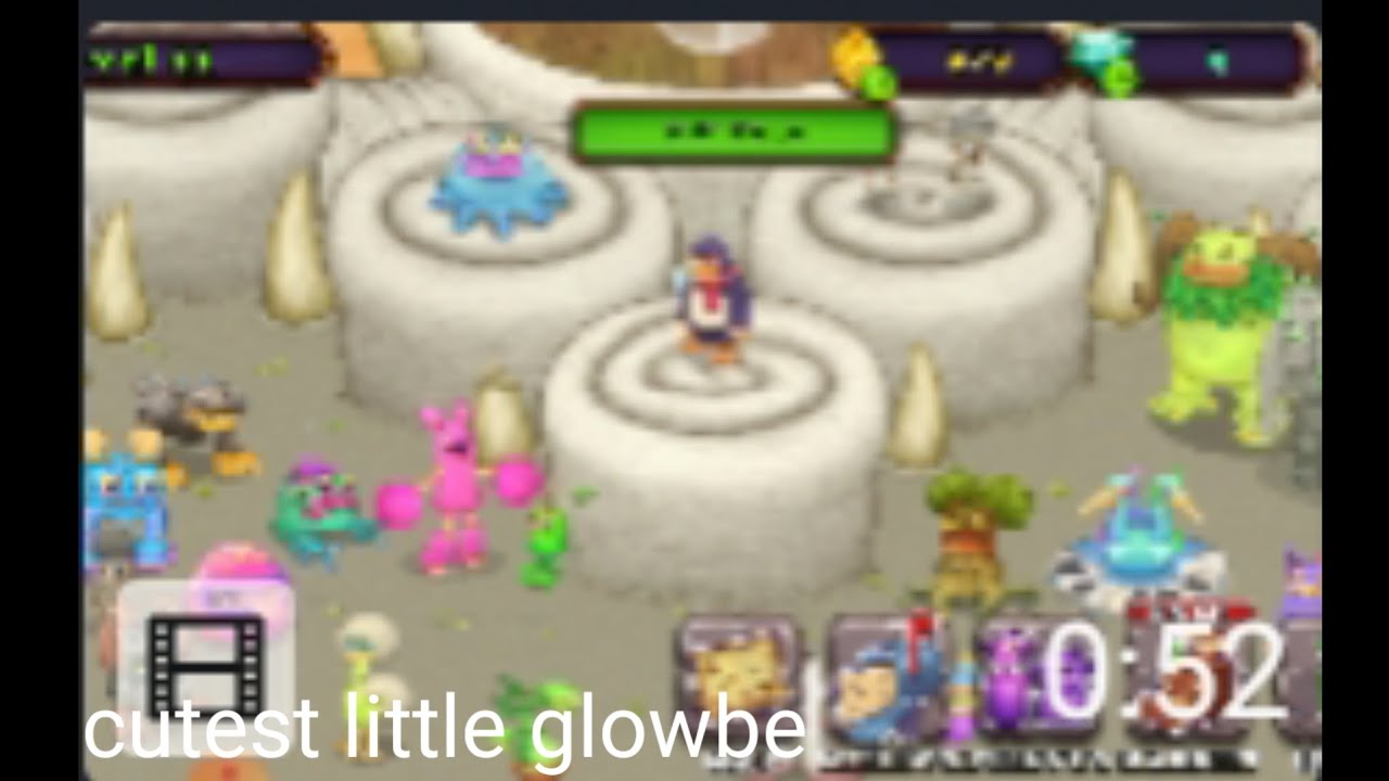 baby msm to cute little glowbe - YouTube