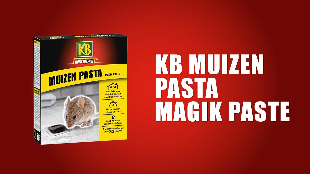 KB Home Defense Muizen Pasta Magik Paste - YouTube