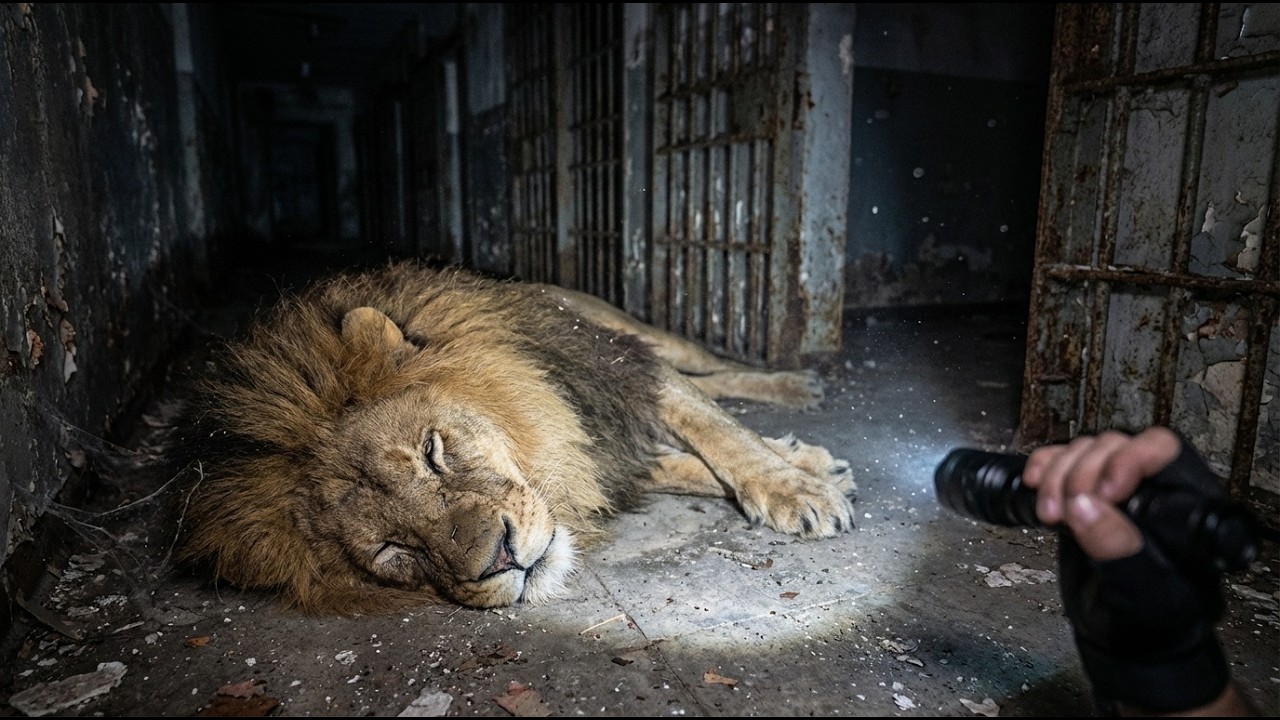 They FOUND Lion King Characters in ABANDONED Place - YouTube