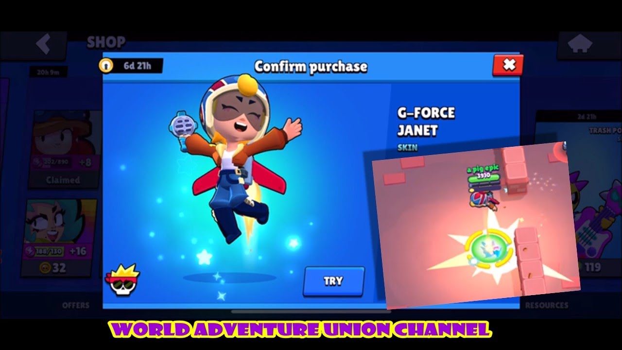 Cool G-Force Janet Skin - YouTube