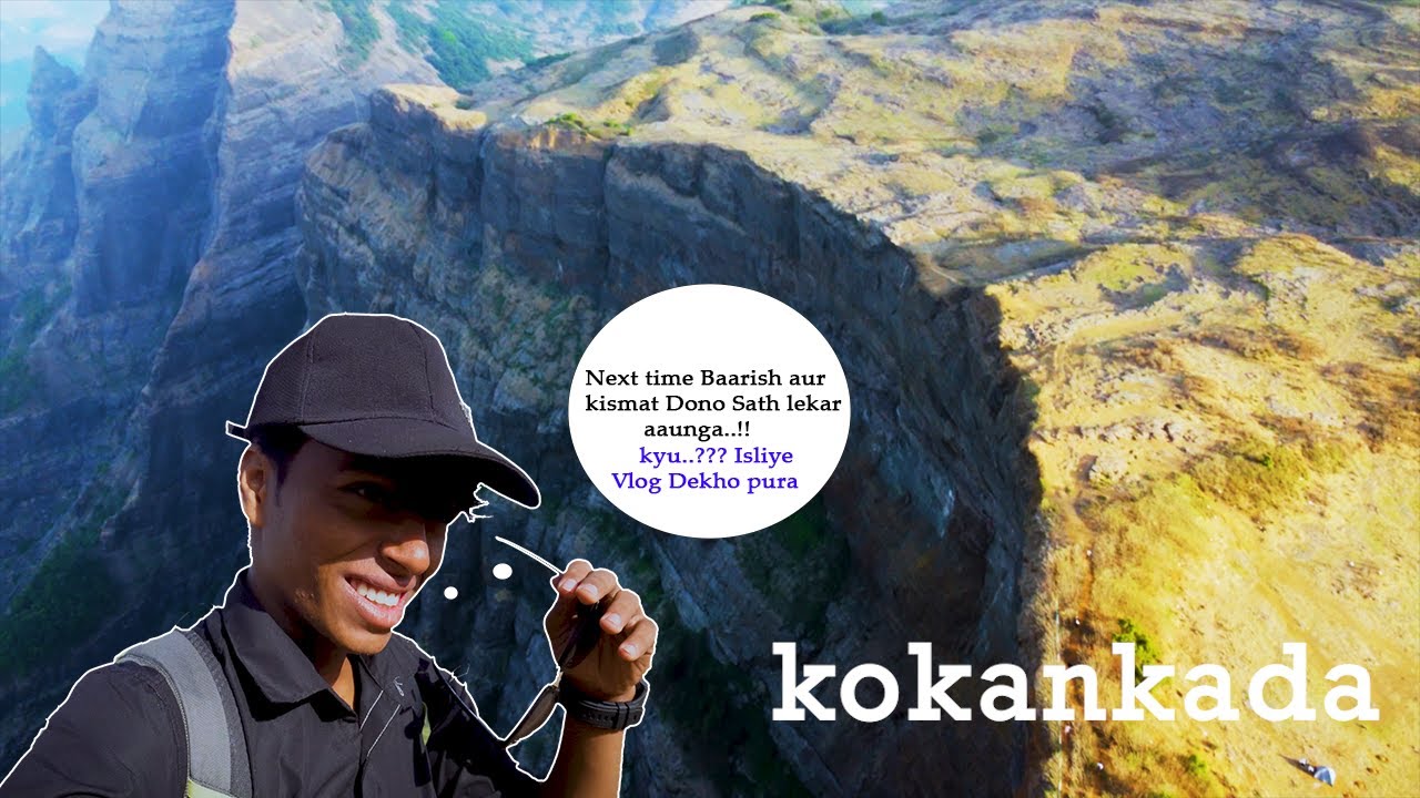 Harishchandragad kokankada Night trek..!! Kokankada.!! Aakash Shinde # ...