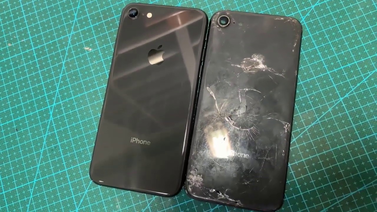 Restoration Destroyed iPhone 8 | Rebuild broken smartphone | New ...