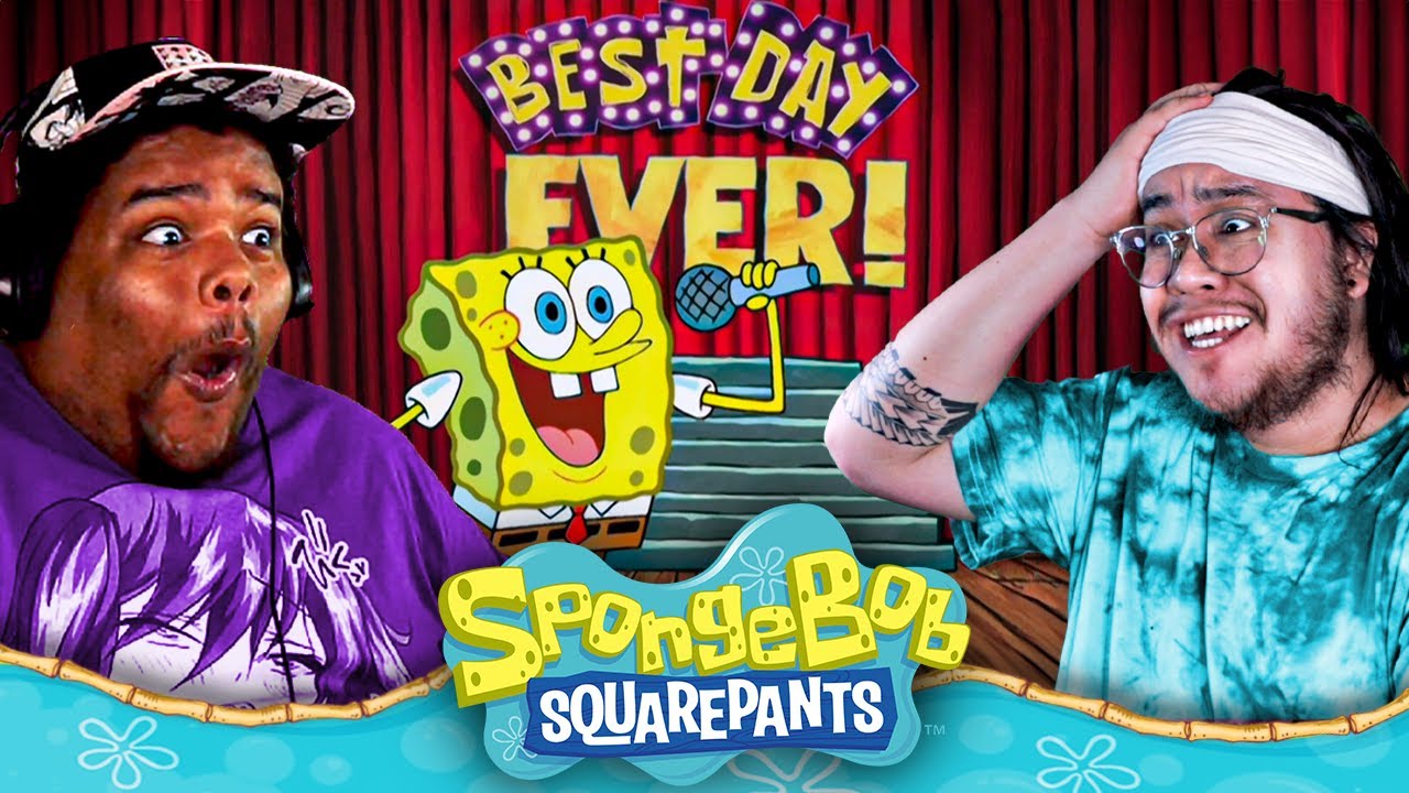 BEST DAY EVER! | SpongeBob Season 4 Episode 20 GROUP REACTION - YouTube