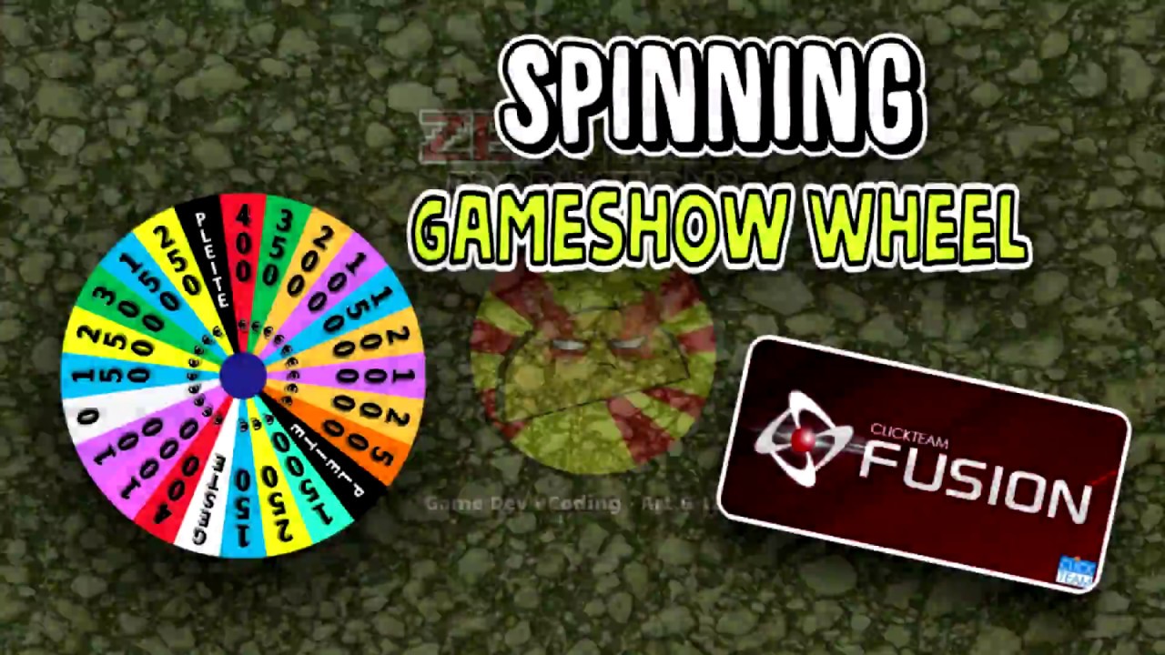 Spinning Game show Wheel - Fusion 2.5 - YouTube