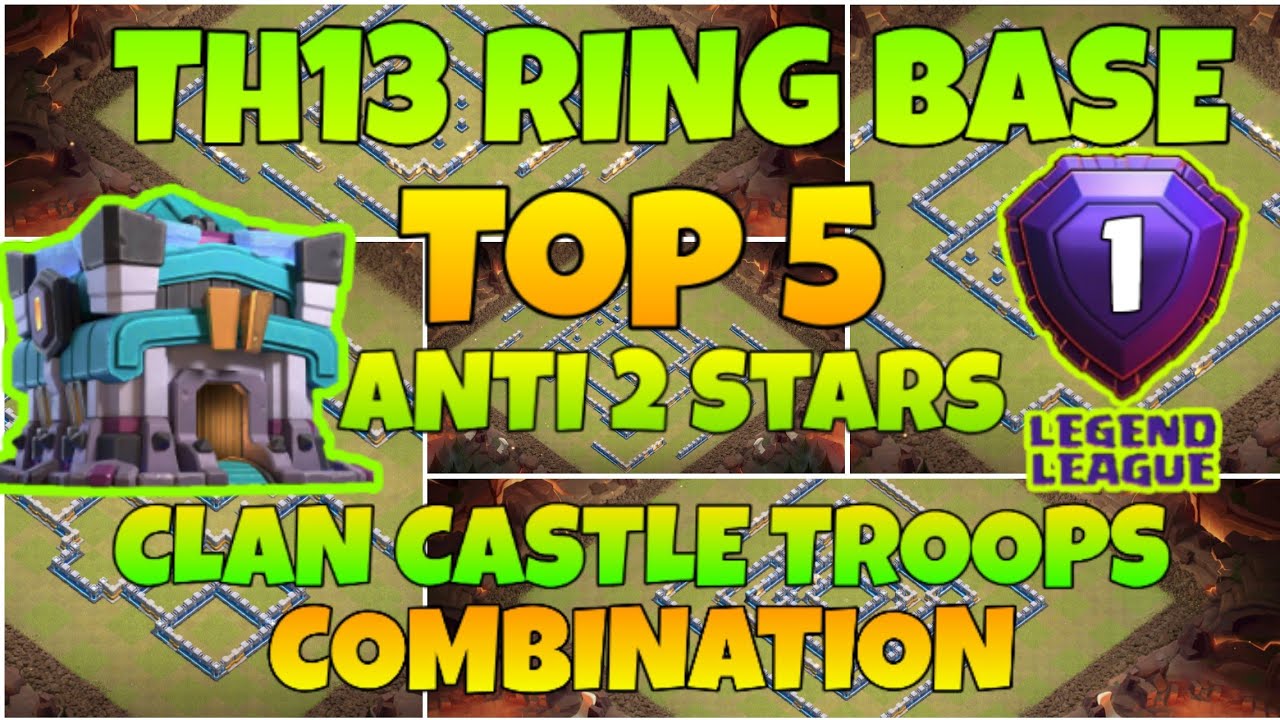 Top 5 Best Th13 Ring Base With LINKS | Th13 Anti 2 Stars Th13 WAR BASE ...
