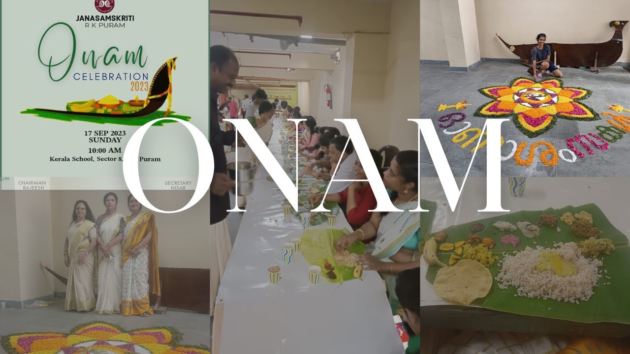 Janasamskriti Onam Celebration 2023.#dance,#function#onam celebration ...