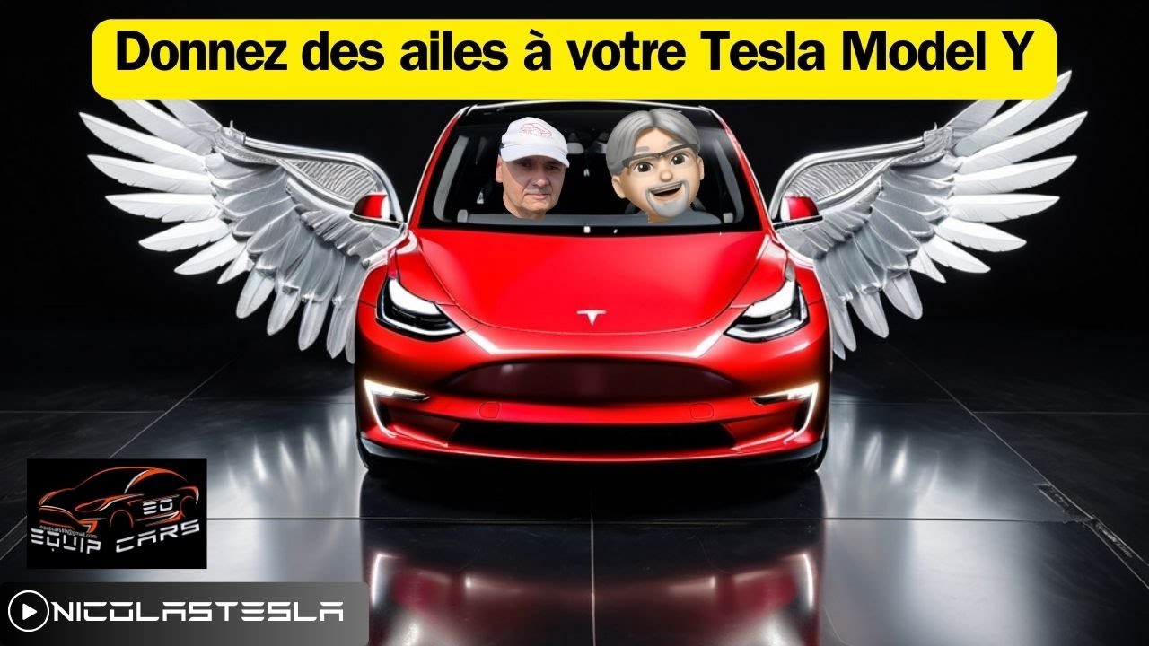 Donnez des ailes à votre Model Y ! - YouTube