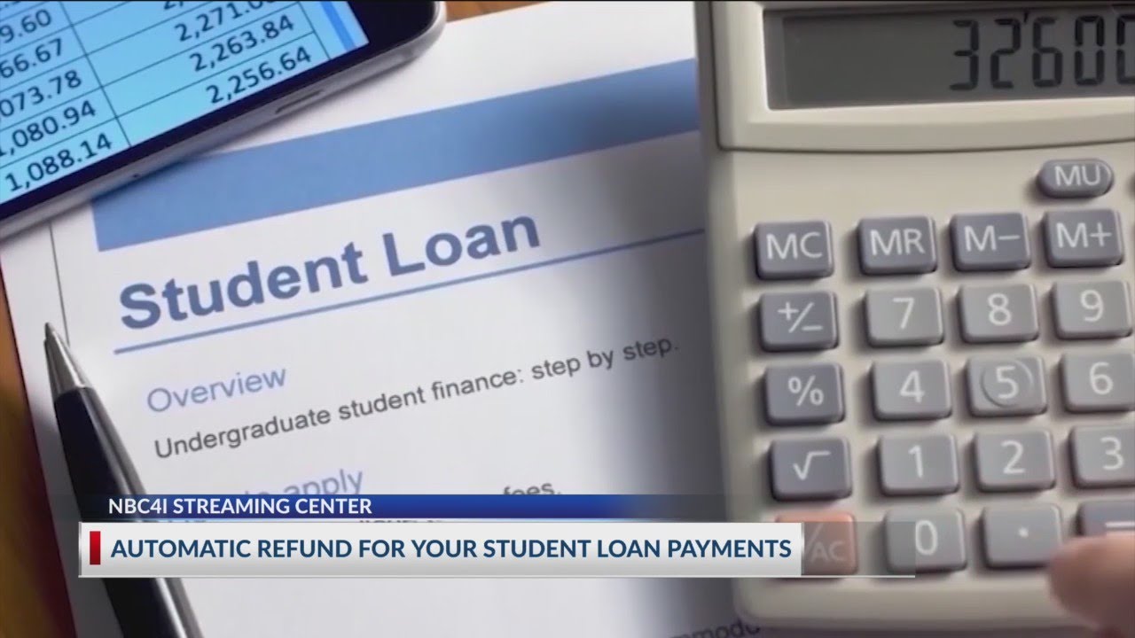 You may get an automatic refund for your student loan payments - YouTube