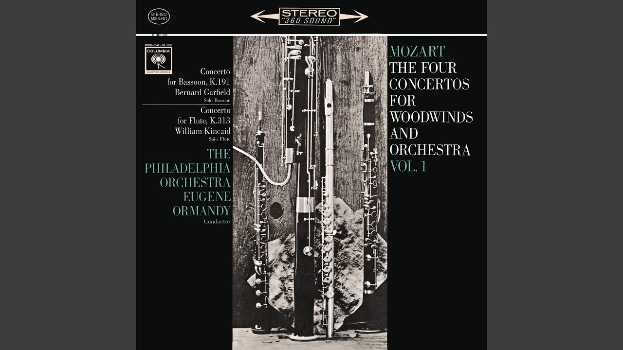 Concerto for Oboe and Orchestra in C Major, K. 314: I. Allegro aperto ...