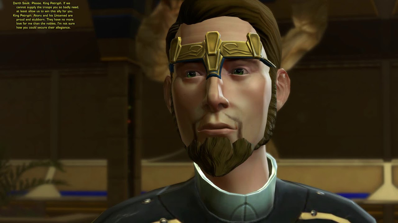 Swtor - Sith Inquisitor - Return to Darth Savik - Onderon - YouTube