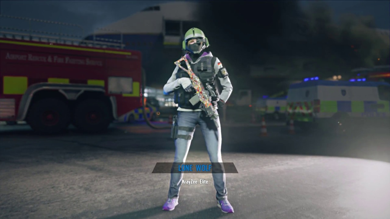 Rainbow Six Siege - (Classic, Realistic) Lone Wolf as IQ on ...