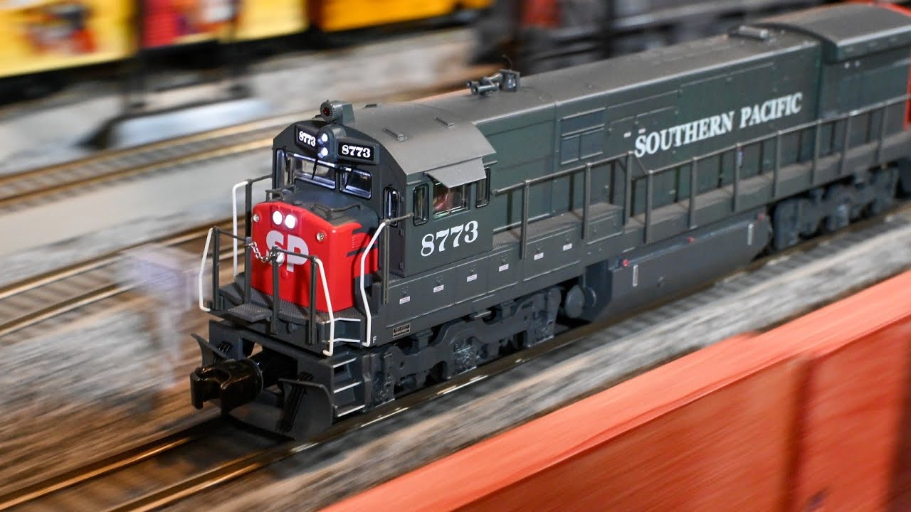 American Flyer Legacy SP U28C 8773 - YouTube