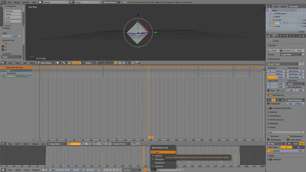 New Keyframe Types In Blender 2 78 b3d YouTube new-keyframe-types-in-blender-2-78-b3d-youtube