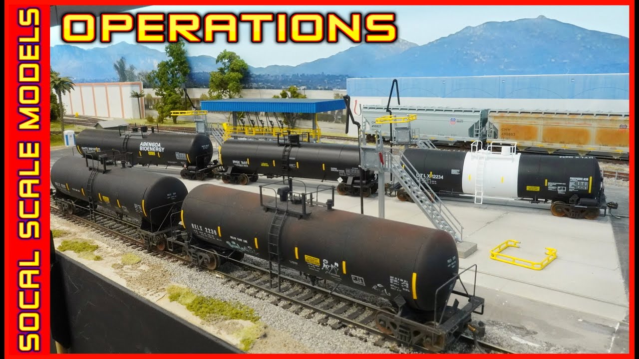 Operations | Tank Car Drop Offs - YouTube