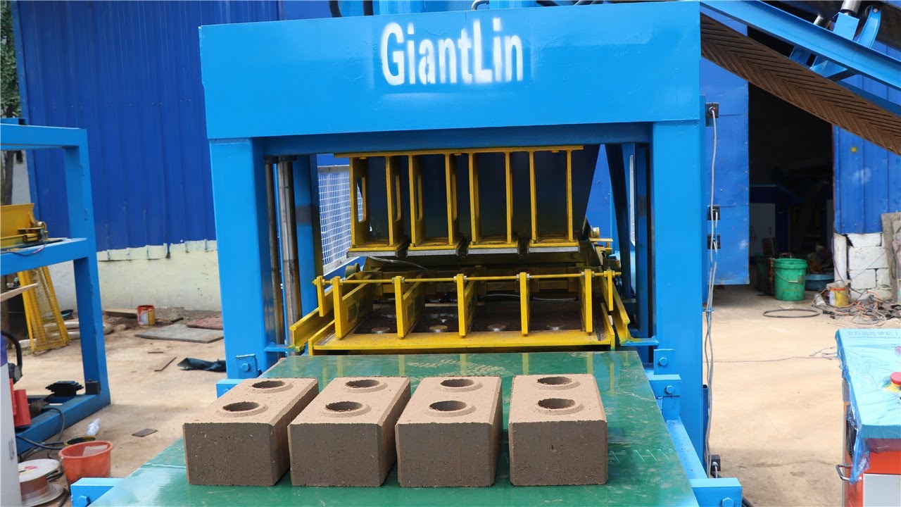 automatic super terra cotta soil mud clay interlock brick block machine ...