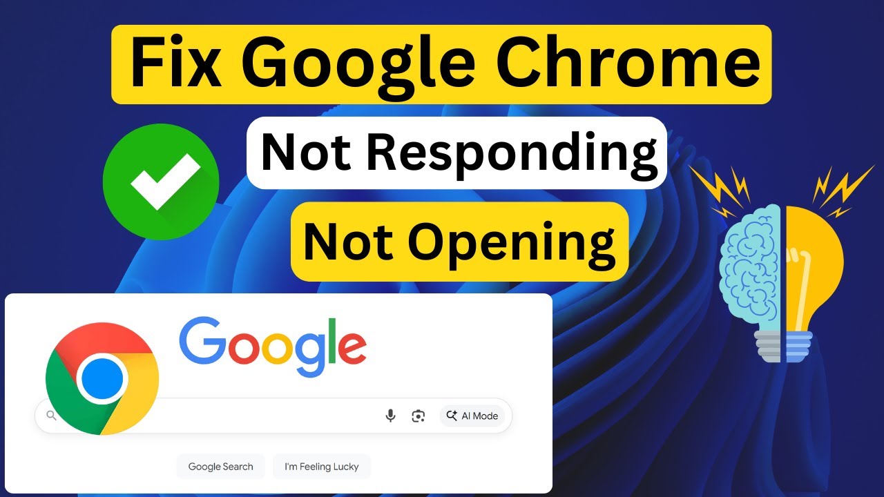 How To Fix Google Chrome Not Responding or Not Opening Issue - YouTube
