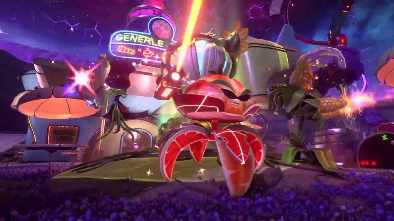 Plants vs Zombies Garden Warfare 2 - Gameplay en Moon Base Z - YouTube