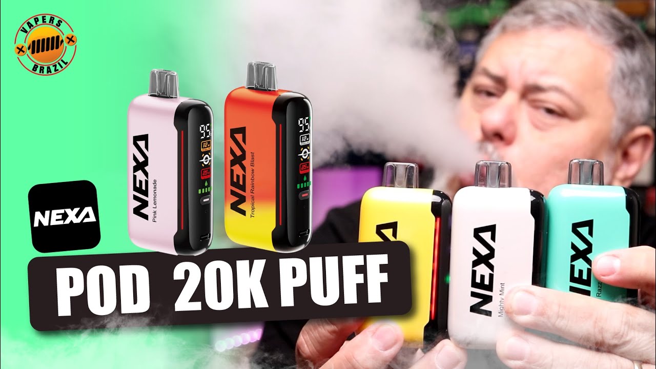 Pod Nexa 20k Puff - Boost 25W e 20ml - YouTube