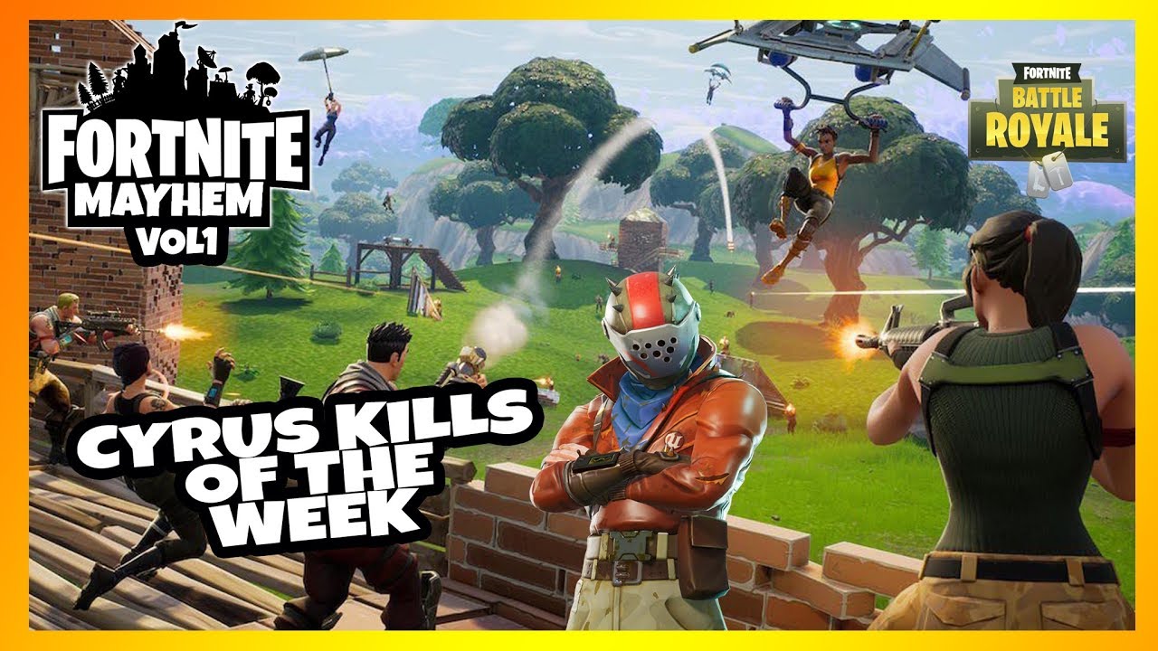 FORTNITE - I----CYRUS----I KILLS OF THE WEEK VOL 1 - YouTube
